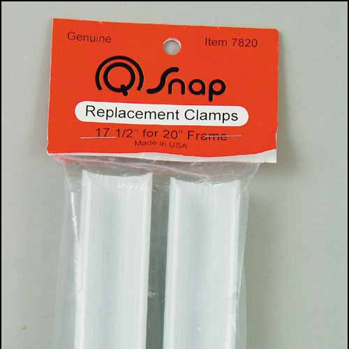 Q-Snap 17 1/2" Clamps Pair for 20" Extension Frame – Keeper of the Scissors